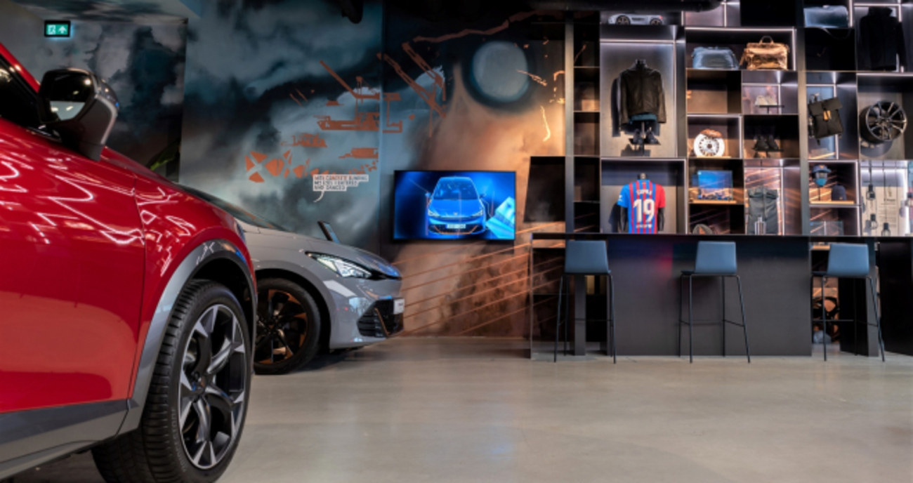 Emociones y arte en el CUPRA City Garage