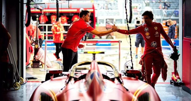 Williams festeja el fichaje de Carlos Sainz