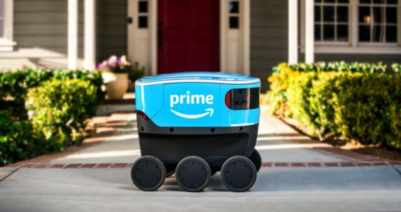 Amazon entrega paquetes con el vehículo autónomo Scout